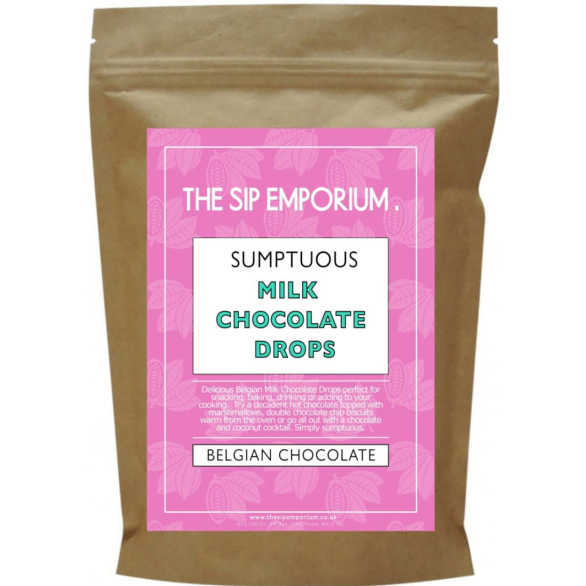Belgian Milk Chocolate Drops – The Sip Emporium